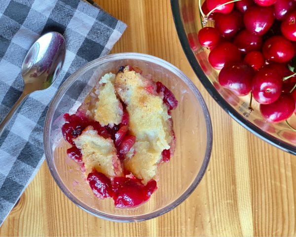 Easy Cobbler with Fresh Fruit and Berries - Staying Blonde