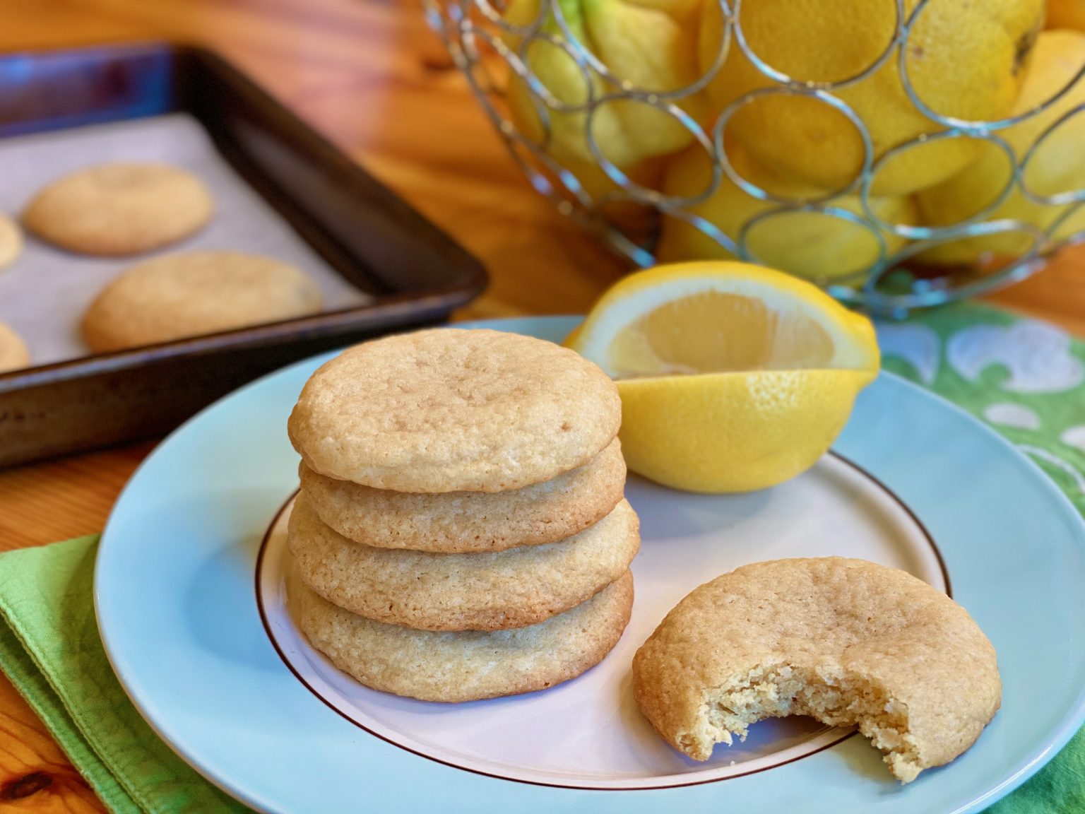 Luscious Lemon Cookies - Staying Blonde