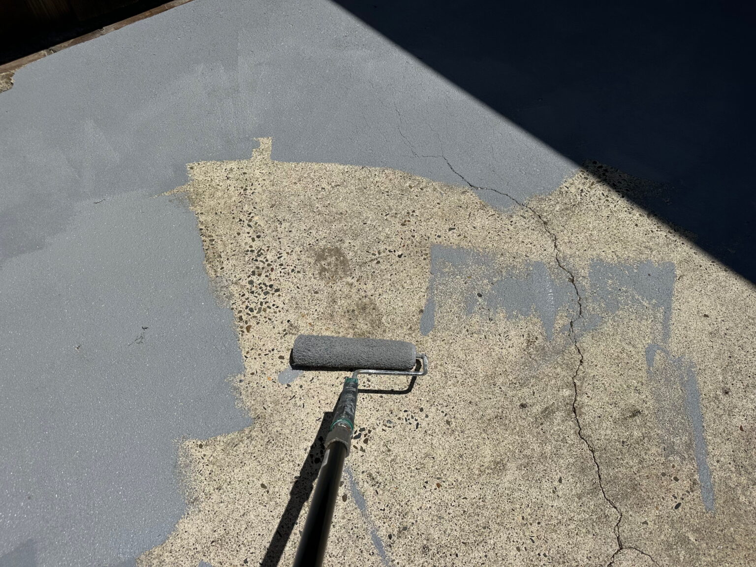 Budget-Friendly Concrete Makeover: Let's Paint the Patio - Staying Blonde